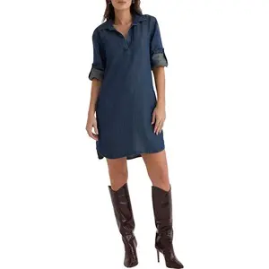 Bella Dahl Denim Mini Shirtdress