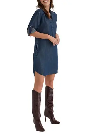 Bella Dahl Denim Mini Shirtdress