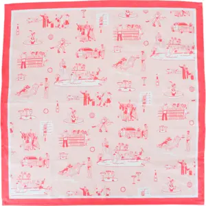 JOLLITY & CO Camp Bachelorette Bandana - Camp Scenes