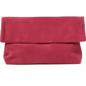 & Other Stories Suede Clutch