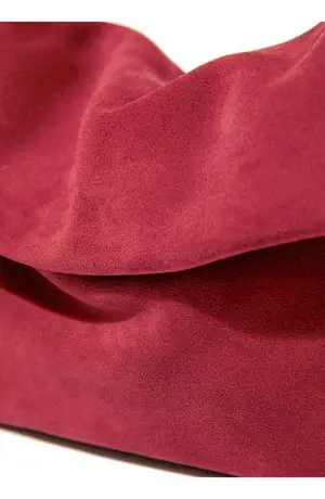 & Other Stories Suede Clutch