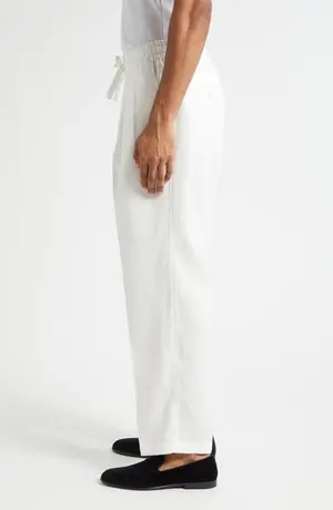 Dolce & Gabbana Pleated Linen Pants