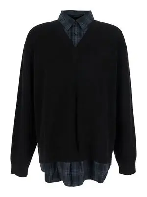 Juun.j Frill Sweaters For Men
