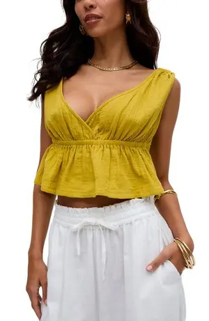 RAFFYA Katty Deep-v Neck Blouse