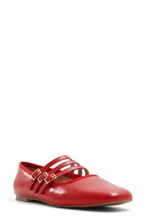 CALL IT SPRING BY ALDO Kamelie Mary Jane Flat - Red