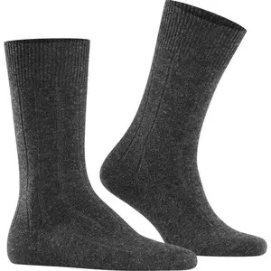 Falke Lhasa Wool-blend Socks - Anthracite
