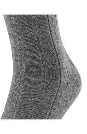 Falke Lhasa Wool-blend Socks - Light Grey