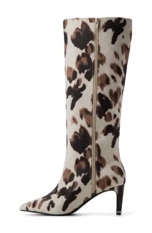 CALL IT SPRING BY ALDO Rhodde Pointed Toe Knee High Boot - Bone Multi