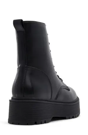 CALL IT SPRING BY ALDO Jadyn Platform Combat Boots - Black