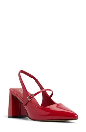 CALL IT SPRING BY ALDO Coquettte Slingback Mary Jane Pumps - Bright Red