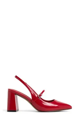 CALL IT SPRING BY ALDO Coquettte Slingback Mary Jane Pumps - Bright Red