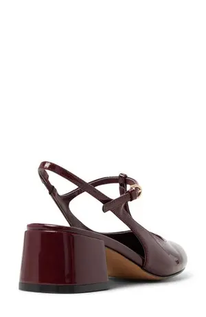CALL IT SPRING BY ALDO Tiiana Slingback T-strap Pumps - Bordo