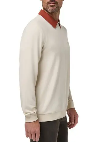 Travis Mathew Amenities Collared Sweatshirt