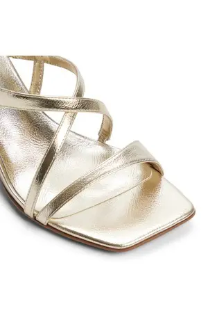 CALL IT SPRING BY ALDO Strappy Sandals With Block Heel - Gold