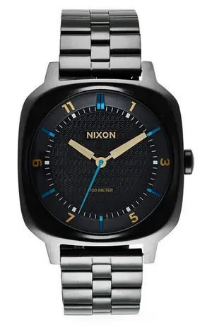 Nixon Fremont Bracelet Watch - Black/black Multi