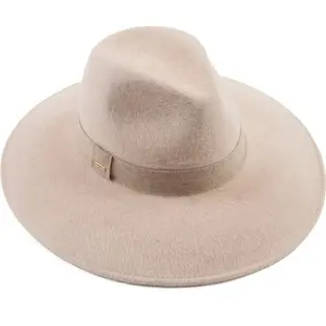 Eugenia Kim Emmanuelle Wool Felt Fedora - Bone