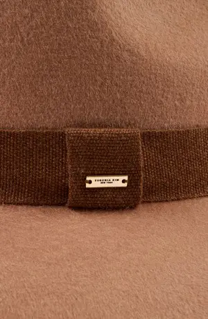 Eugenia Kim Emmanuelle Wool Felt Fedora - Camel