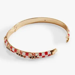 ALEX AND ANI Picnic Blanket Hinge Bangle With Ants