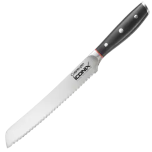 CUISINE::PRO® Iconix® 8" Bread Knife - Black