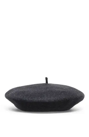 Brunello Cucinelli Wool Beret - Anthracite