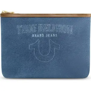 True Religion Zip Cosmetic Bag