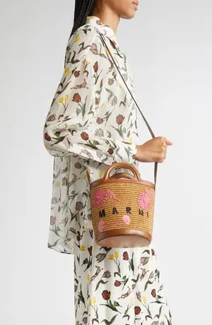 Marni Tropicalia Mini Bucket Bag