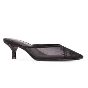 BLACK SUEDE STUDIO Cara 50 Mesh Mule