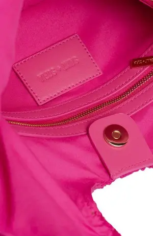 SAINT + SOFIA Soho Shoulder Tote Bag - Fuchsia Pink