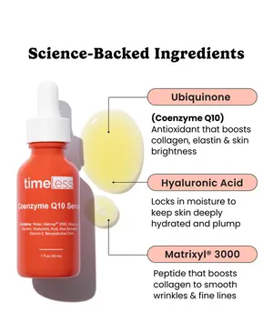 TIMELESS SKIN CARE Coenzyme Q10 + Peptides Serum - 4oz