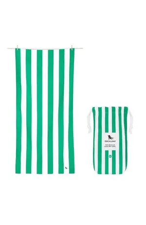 DOCK & BAY Quick Dry Beach Towel - Cancun Green