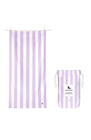 DOCK & BAY Quick Dry Beach Towel - Lombok Lilac