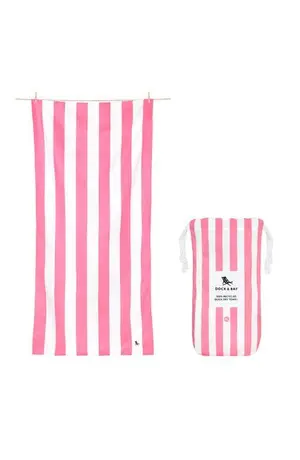 DOCK & BAY Quick Dry Beach Towel - Phi Phi Pink
