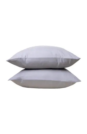 SLUMBER CLOUD Performance Linen Blend Pillowcases - Storm