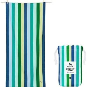 DOCK & BAY Quick Dry Beach Towel - Cool Lagoon