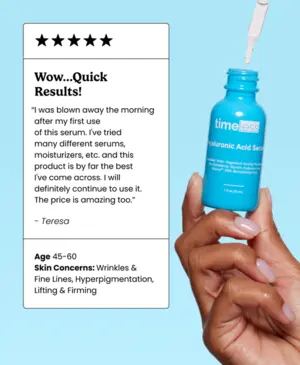 TIMELESS SKIN CARE Hyaluronic Acid + Vitamin C Serum - 1oz