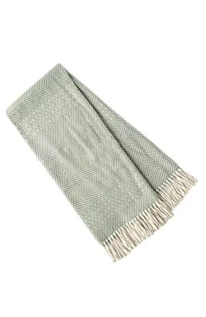 SLUMBER CLOUD Woven Throw Blanket - Juniper