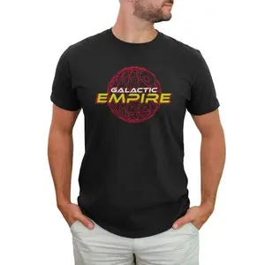 STAR WARS Galactic Empire Death Star Short Sleeve Graphic T-shirt