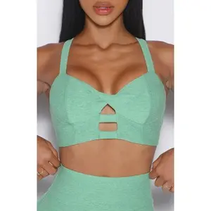 BOMBSHELL SPORTSWEAR Core Set Bra - Sage