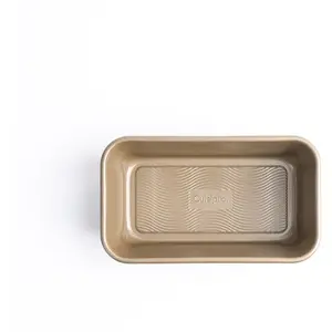 CUISIPRO 9.5 X 2.75-inch Steel Nonstick Loaf Baking Pan - Brown