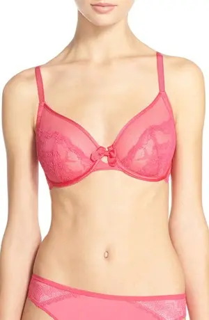 Chantelle Intimates 'idole' Underwire Bra - Raspberry