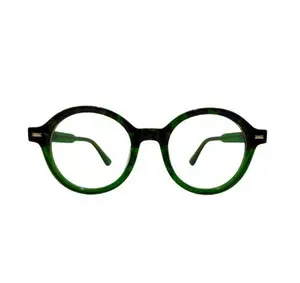 TRIBAL ËYËS Round 48mm Eyeglasses - Green