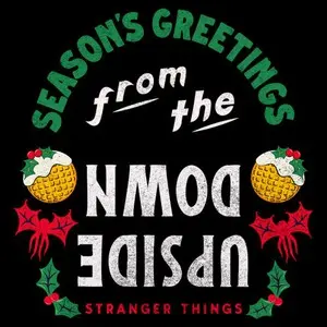 STRANGER THINGS Christmas Season's Greetings Graphic T-shirt