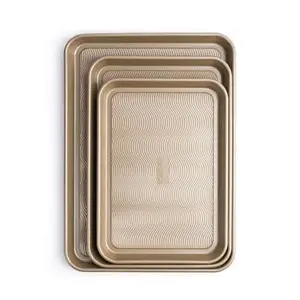 CUISIPRO 17.5 X 11.75-inch Rectangular Steel Nonstick Baking Sheet Pan
