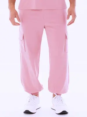 DAI MODA Dm Core Cargo Jogger - Blush