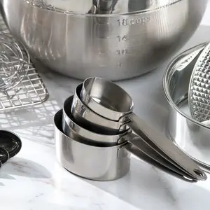 CUISIPRO Stainless Steel Measuring Cup Set