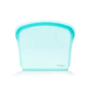 CUISIPRO Pack-it Silicone Reusable Storage Bag - Aqua