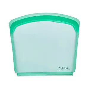 CUISIPRO Pack-it Silicone Reusable Storage Bag - Green