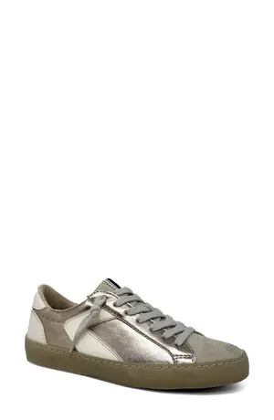 SHU SHOP Robbie Lace-up Sneakers - Golden