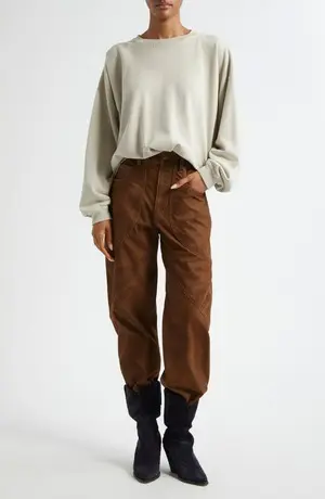 Isabel Marant Étoile Sauria Cotton Sweatshirt