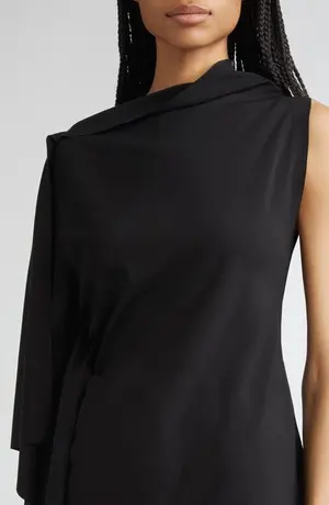 Sportmax Fiorella Asymmetric Jersey Top